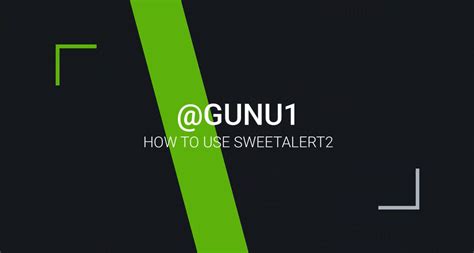 How To Use Sweetalert2 In Your Web App 3speak Tokenised Video Communities