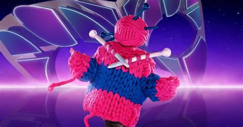 Itv The Masked Singer Fans Rumble Knitting Within Minutes But Theres