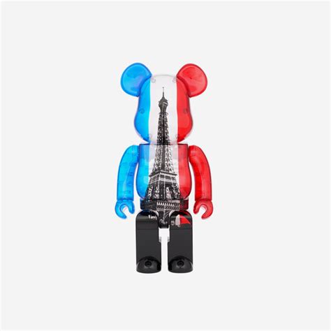 베어브릭 에펠탑 트라이컬러 버전 400 Bearbrick Kream