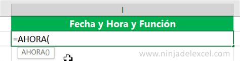Como Combinar Fecha Y Hora En Excel Ninja Del Excel