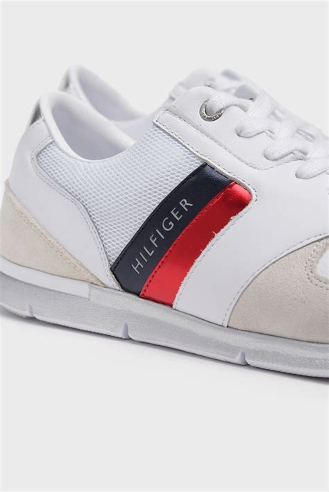 Женские белые кожаные кроссовки LIGHT Tommy Hilfiger FW0FW03785 — FR Group
