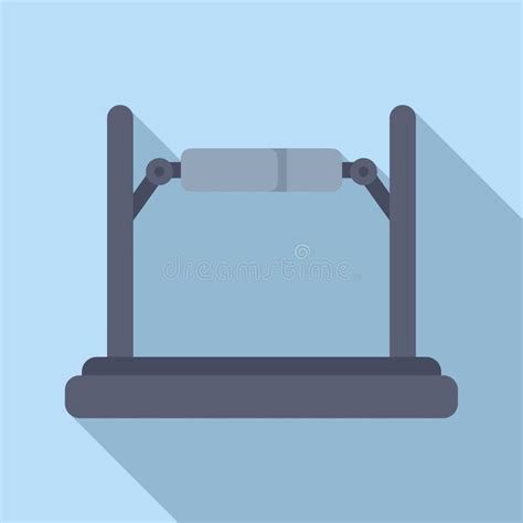 Vr Platform Experience Icon Flat Vector Game Tech Glass Stock