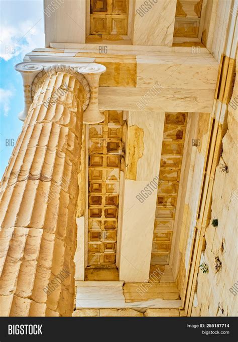 Doric Column Restored Image And Photo Free Trial Bigstock