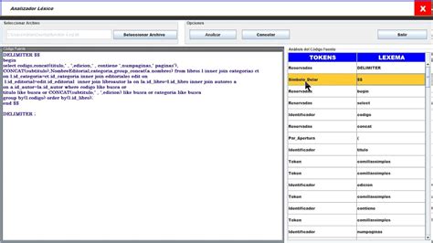 Analizador Lexico