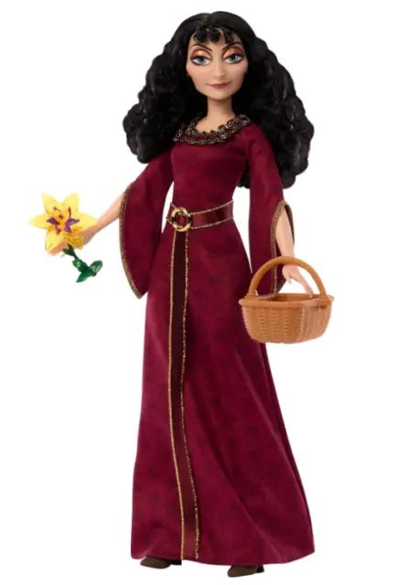 Mattel Disney Villains Mother Gothel Tangled Rapunzel Doll New Sealed