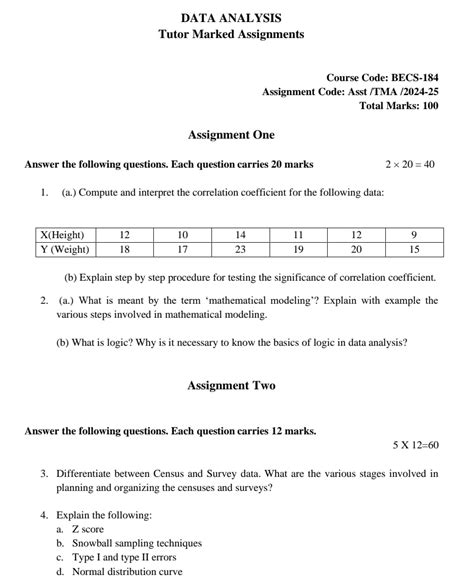 Ignou Becs 184 Solved Assignment 2024 25 English