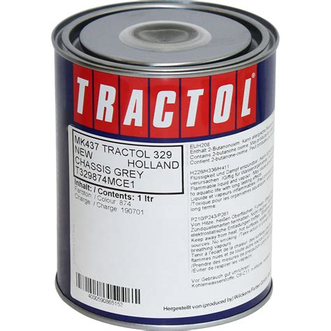 Tractol Paint 1l New Holland Chassis Grey Clarkes Of Cavan
