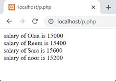 Solved Using Php Script Create An Associative Array Chegg Com
