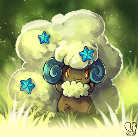Pokemon Shiny Whimsicott By Sa Dui On Deviantart