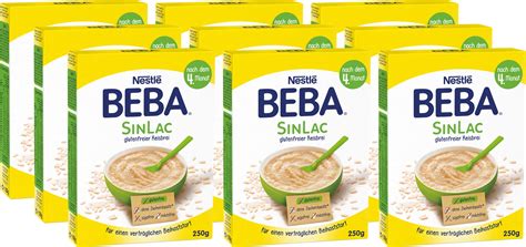 Buy Nestl Beba Sinlac Gluten Free Rice Porridge Soy Free And Milk Free