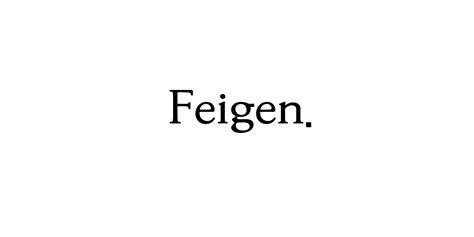 Feigen