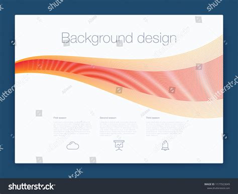 futuristic user interface ui technology background stock vector