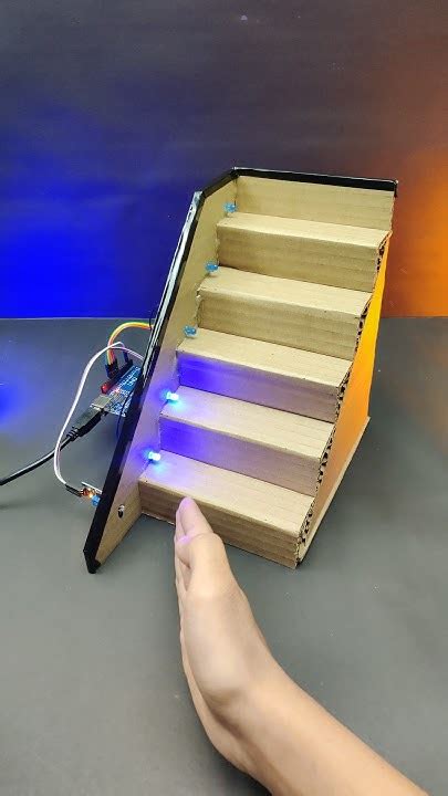 Automatic Staircase Light Arduino Arduinoprojects Diy Lights