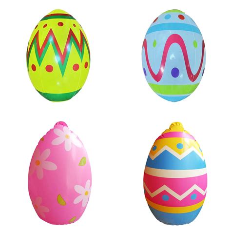 6 5 4 3 2 1pcs Easter Inflatables Outdoor Decorations Standing Blow Up
