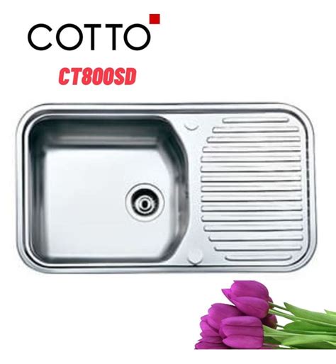 Cotto Ct800sd Chậu Rửa Bát Thái Lan Giá Tốt Nhất Tại Luxbath