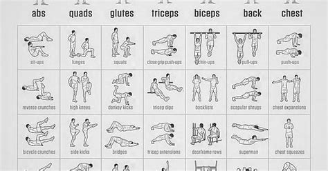 Body Weight Exercises Album On Imgur