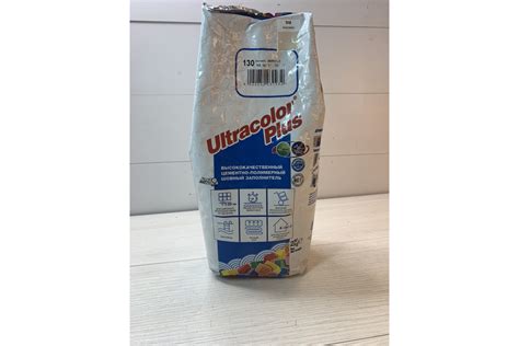 Затирка MAPEI ULTRACOLOR PLUS №130 для швов с водоотталкивающим и ...