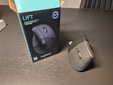로지텍 리프트 버티컬 마우스 내돈내산 후기 장단점 사용법 Lift
