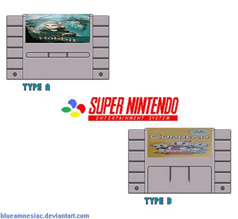 Super Nes Cartridges By Blueamnesiac My Version 4 By 4everreserved On