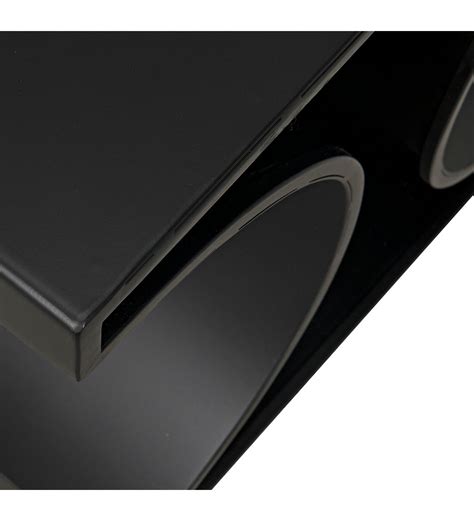 Noir • Alec Side Tables Black Steel • Furniture And Outdoor Equipment