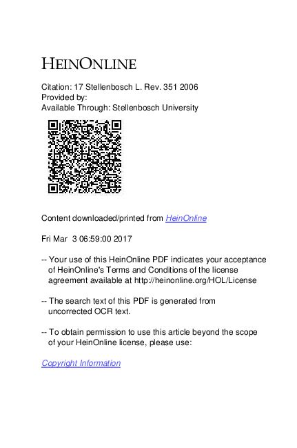 Pdf Transformative Constitutionalism