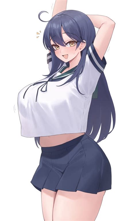 Ushio Kantai Collection Drawn By Kuavera Danbooru