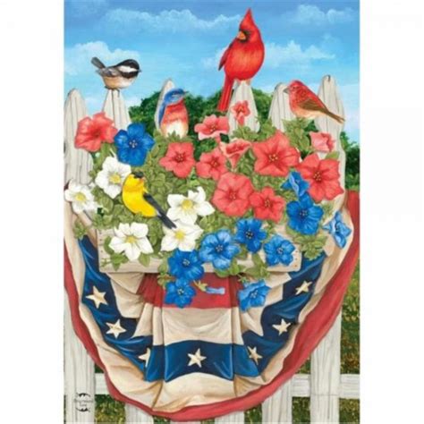 Briarwood Lane Blg01290 American Birds Garden Flag 1 Kroger