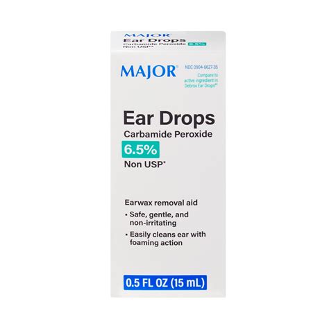 Ear Wax Remover Generic Debrox® 0 5 Oz Otic Drops 6 5 Strength
