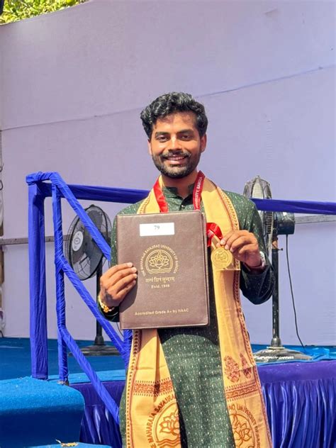 Chaitanya Gupta On Linkedin Received The Gold Medal🏅 In Mdes Communication Design From The