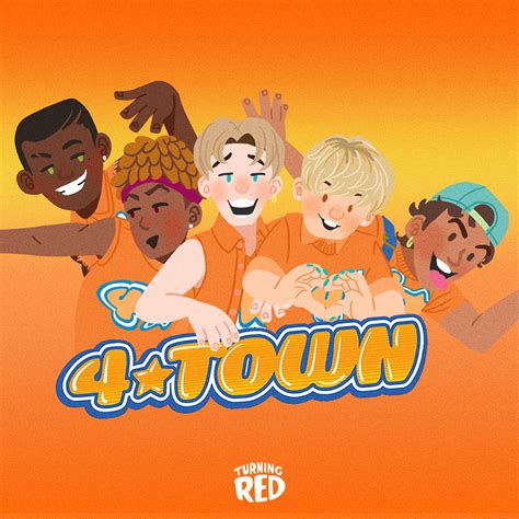 Turning Red 4town Fanart Pixar On Behance