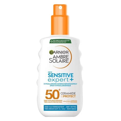 Ambre Solaire Sensitive Spray Spf50 200ml Medicijnennl