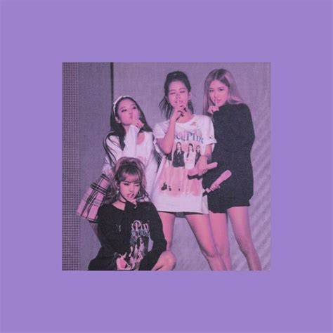 Blackpink Dark Violet Aesthetic