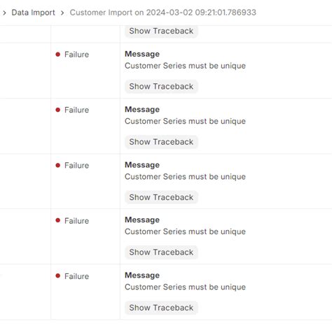 Import Customer ERPNext Frappe Forum