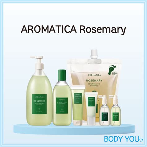 Aromatica Rosemary Vegan Collection Scalp Scaling Shampoo Scalp
