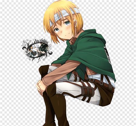 Armin Arlert Атака на Титан Рендеринг аниме Armin Arlert 3D