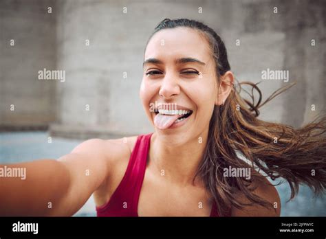 Finding The Fun In Fitness Cropped Portrait Of An Attractive Young
