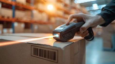 Free Scanning Warehouse Barcode Image Download At Stockcake