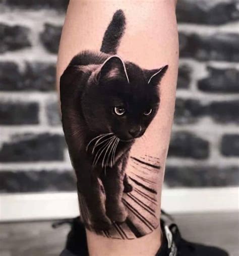 Tatuagem Gato Preto Ideias LINDAS Para Conhecer