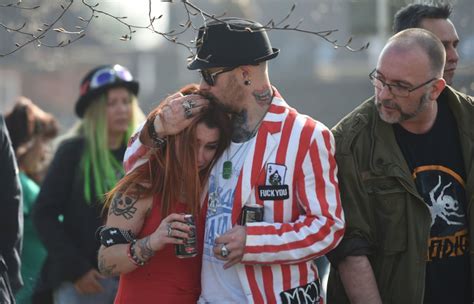 Keith Flint Funeral Fans Line The Street In Emotional Farewell To The