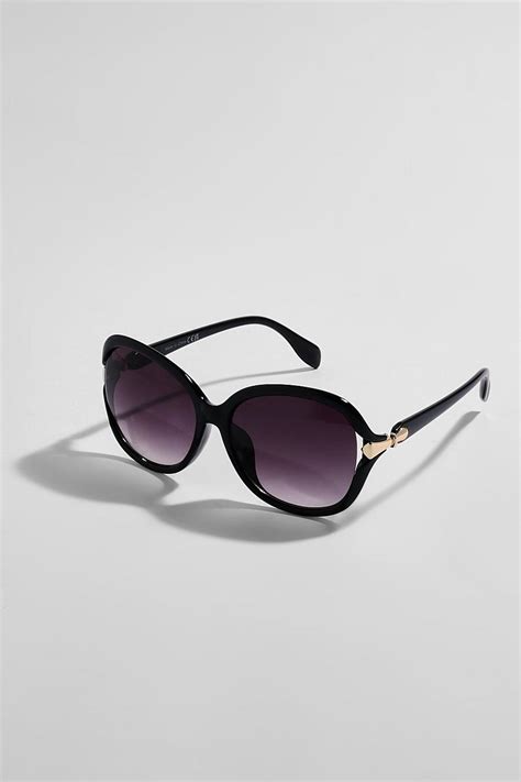 Oversized Round Sunglasses Boohoo Uk