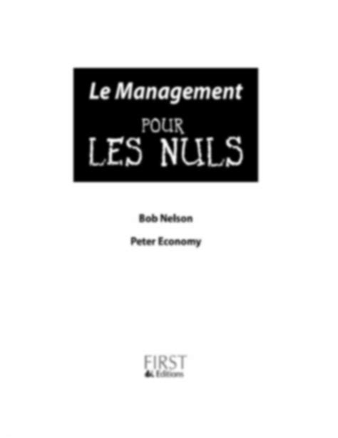 SOLUTION Le Management Pour Les Nuls Pdfdrive Studypool