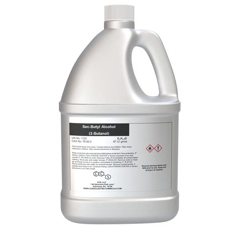 Sec Butyl Alcohol Secondary Butyl Alcohol Consolidated Chemical