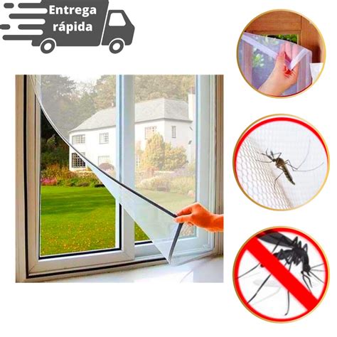 Tela Mosquiteira Para Janela Anti Inseto Pernilongo Mosquitos Shopee