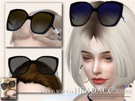 The Sims Resource Headacc F 201801 By S Club • Sims 4 Downloads