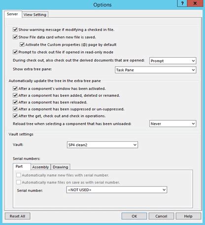 Distributing SOLIDWORKS PDM Add In Settings SOLIDWORKS Tutorial