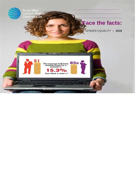 2018 Face The Facts Gender Equality Pdf Woman Gender Pay Gap