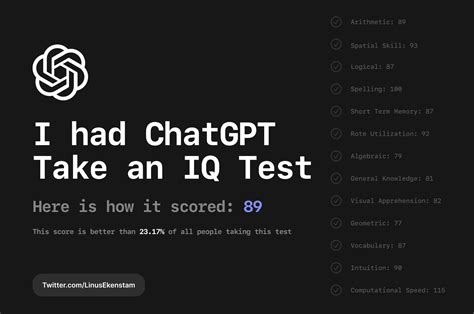 I Had ChatGPT Take An IQ Test So You Don T Have To
