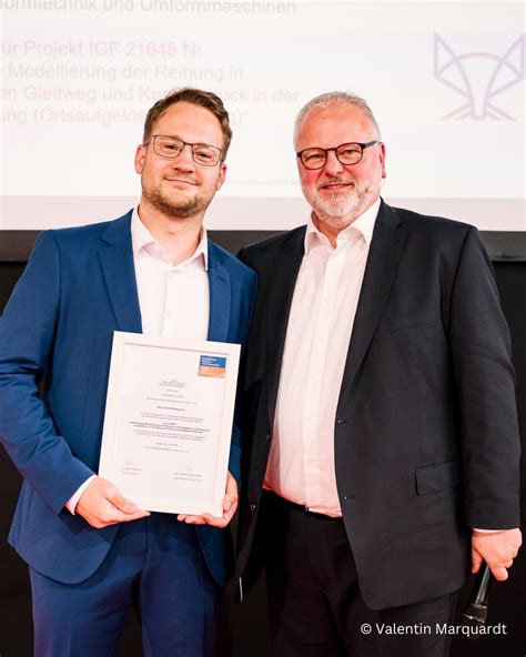Ifum Imujahrestagung Innovation Forschung Massivumformung Engineering Auszeichnung Ifum