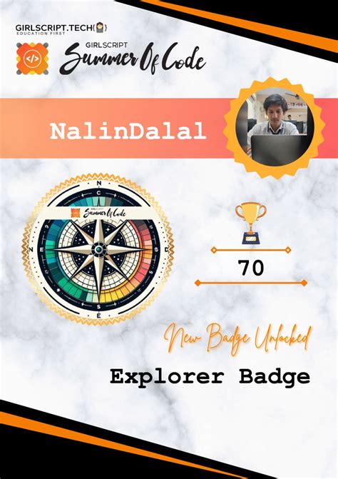 Nalin Dalal On Linkedin Gssoc Gssoc Gssocbadge Girlscript