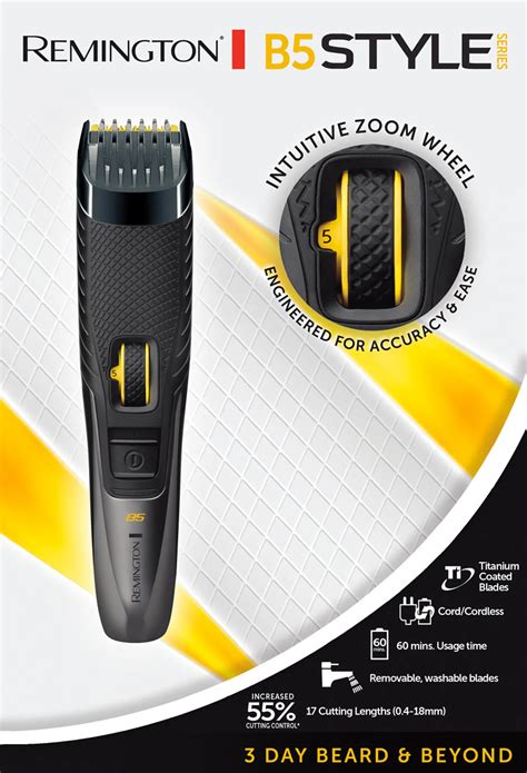Beard Trimmer Remington B5 Style Series Mb5000 Hifi Lu